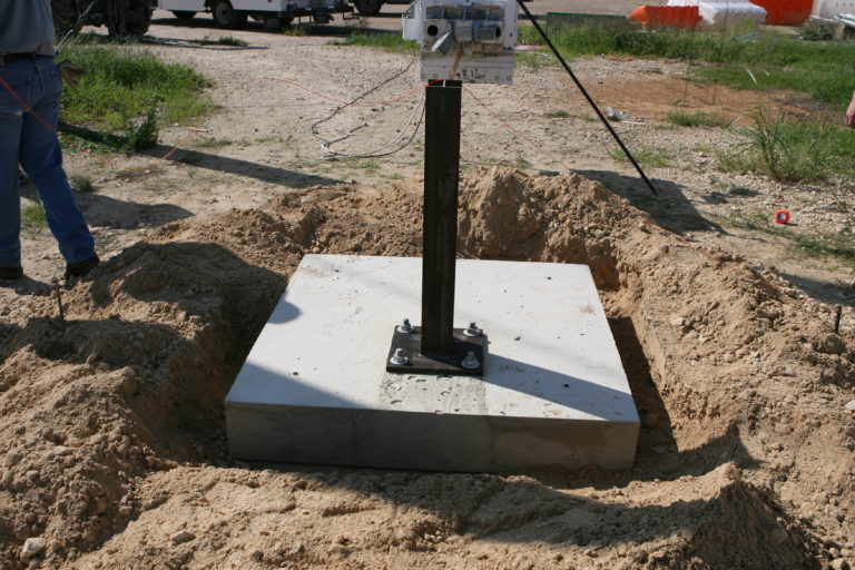 Steel Posts over Underground Structures (405160-12) - Roadside Safety ...
