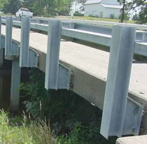 Prestressed Concrete Beam Type TL-2 Guardrail System at 31-inch Rail ...