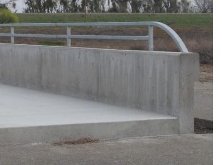Caltrans Type 732SW Bridge Rail - Roadside Safety Pooled Fund