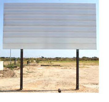 Direct Embedded Steel Support Temporary Large Guide Sign System ...