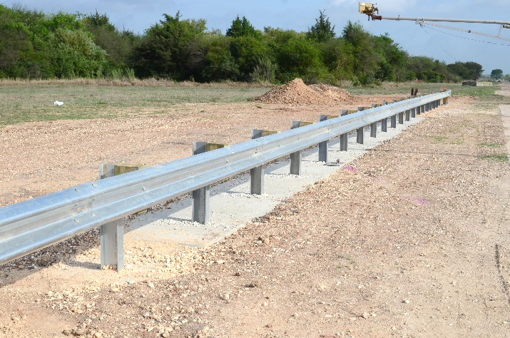 MBGF With W6×8.5 Steel Posts In Rocky Terrain - Roadside Safety Pooled Fund
