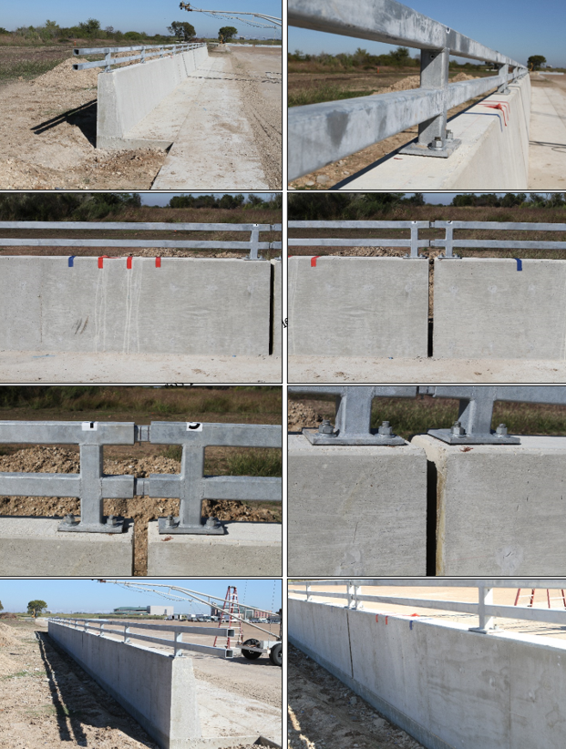 MASH TL-4 CRASH TESTING OF BICYCLE RAILING ON A CONSTANT SLOPE PARAPET ...