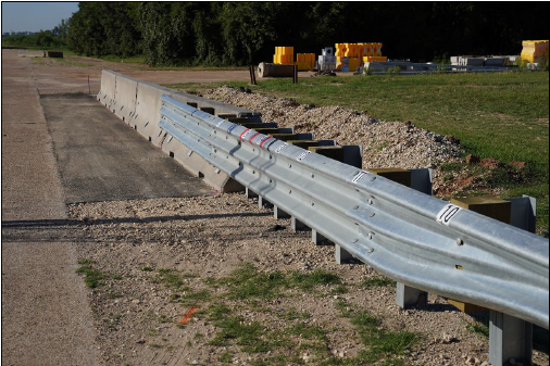 ESIGN AND MASH EVALUATION OF TRANSITION BETWEEN GUARDRAIL TO ANCHORED ...