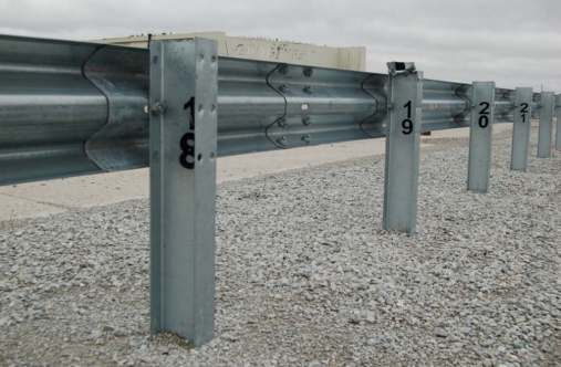 31-inch Non-Blocked Midwest Guardrail System (MGS) - Roadside Safety ...