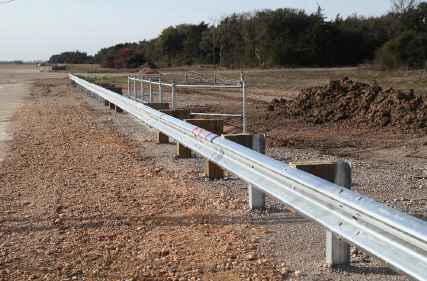 MASH TL-3 Evaluation of Long-Span W-Beam Guardrail in Front of Fall ...