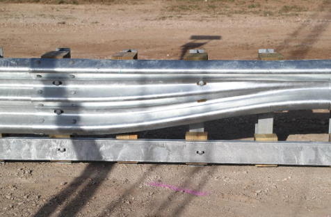 MASH Test Level 3 Evaluation of a Shorter Thrie-Beam Approach ...