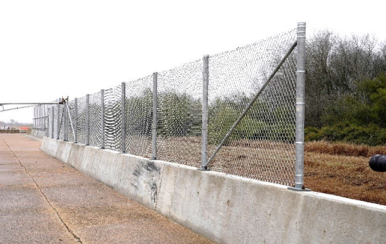 MASH TL-3 Evaluation of Concrete Median Barrier with Fence Mounted on ...